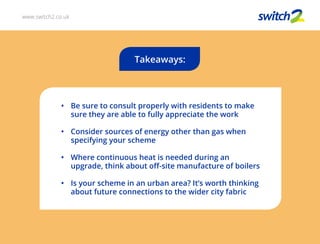 Key lessons from the most successful community heating schemes | PPT ...
