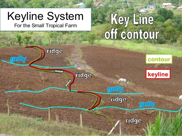 Keyline without a tractor for small farms
