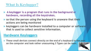 Keyloggers | PPTX