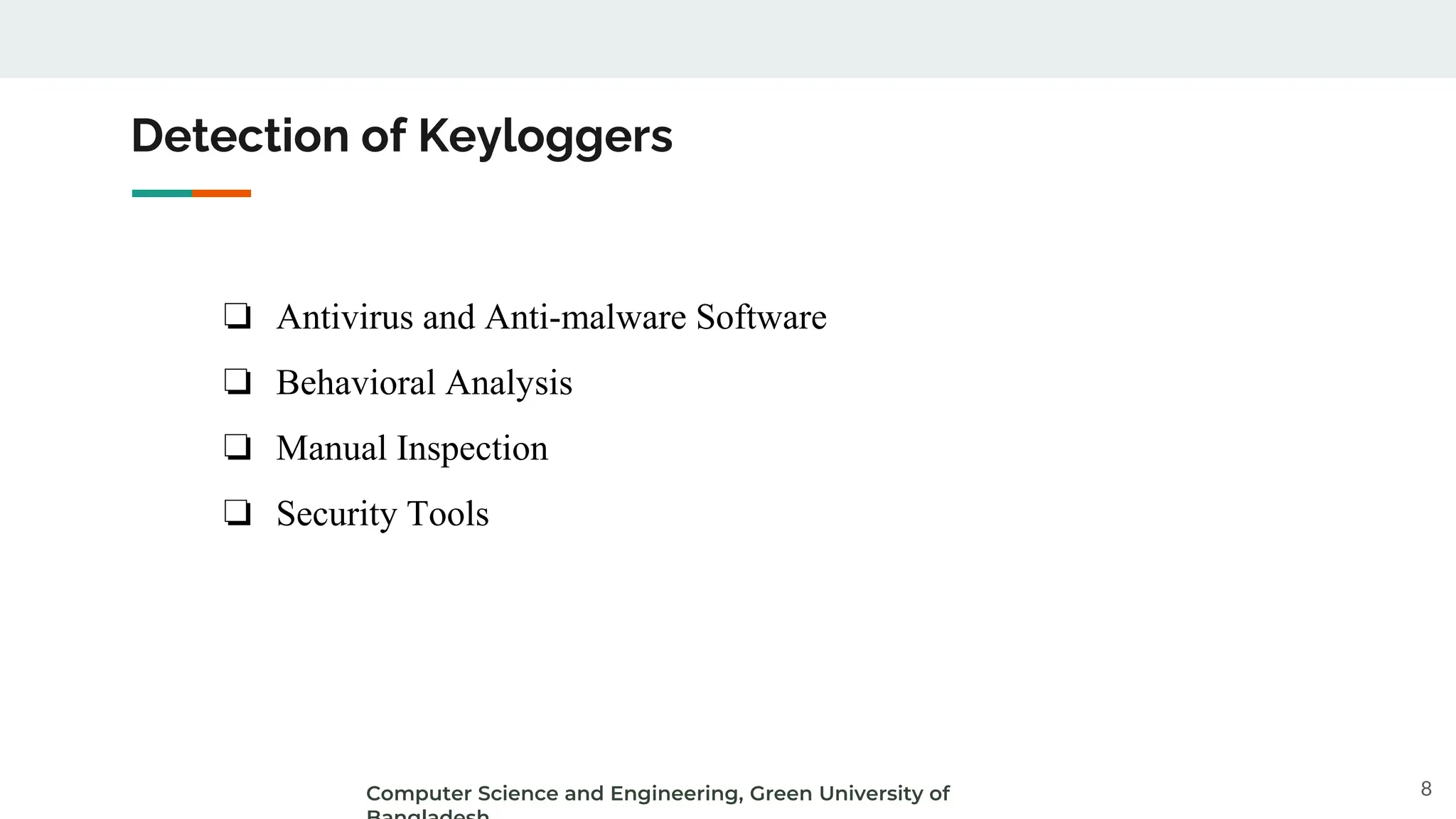 Presentation on Keyloggers in Cyber Security | PPTX | Technology & Computing