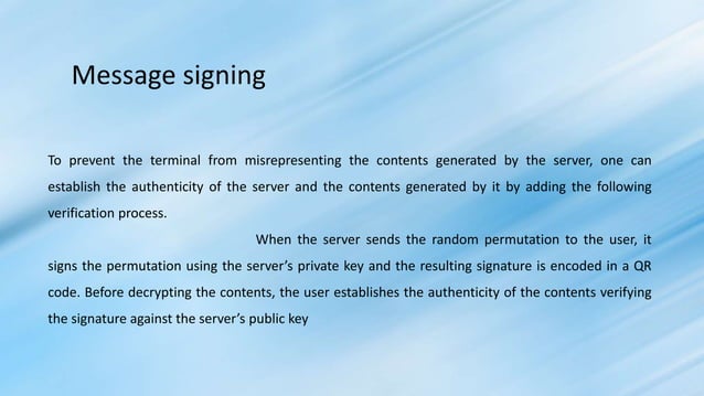 Keylogging resistant visual authentication Protocols | PPT