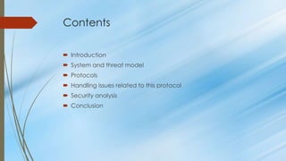 Keylogging resistant visual authentication Protocols | PPTX