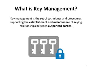 Key Management and Distribution | PPTX