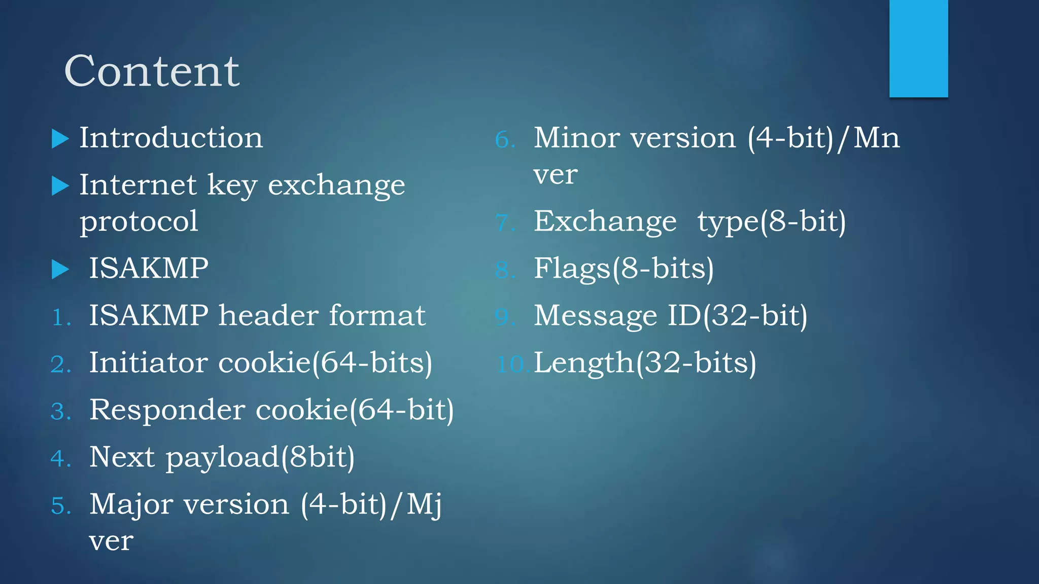 Keymanagement of ipsec | PPTX
