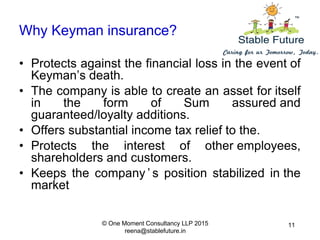 Keyman insurance | PDF