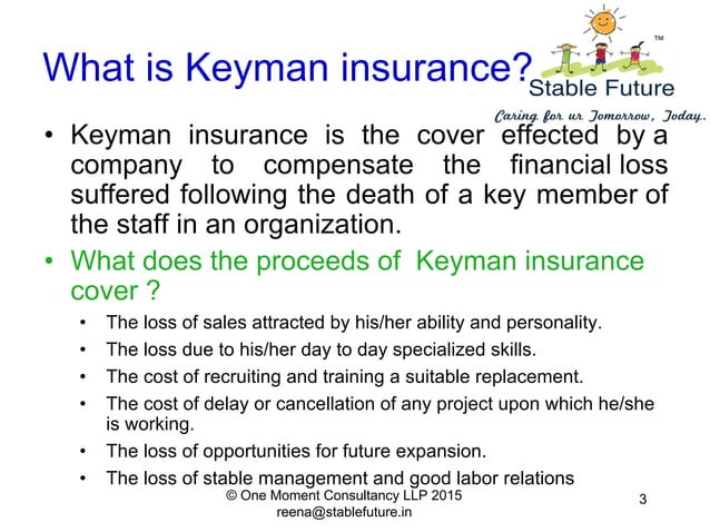 Keyman insurance | PDF | Business Accounting & Finance | Business