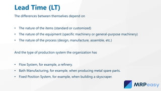 Key manufacturing business metrics | PDF