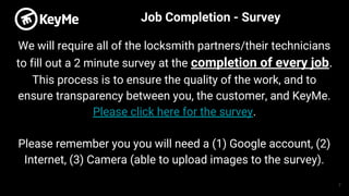 KeyMe Locksmith Welcome Presentation | PPT