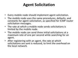 Key mechanism of mobile ip | PPT