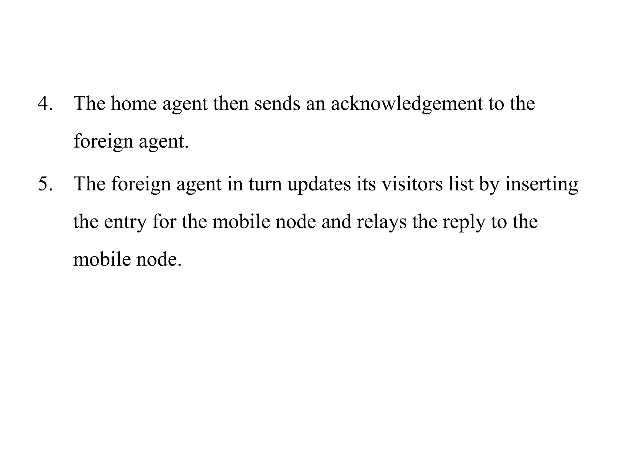 Key mechanism of mobile ip | PPSX