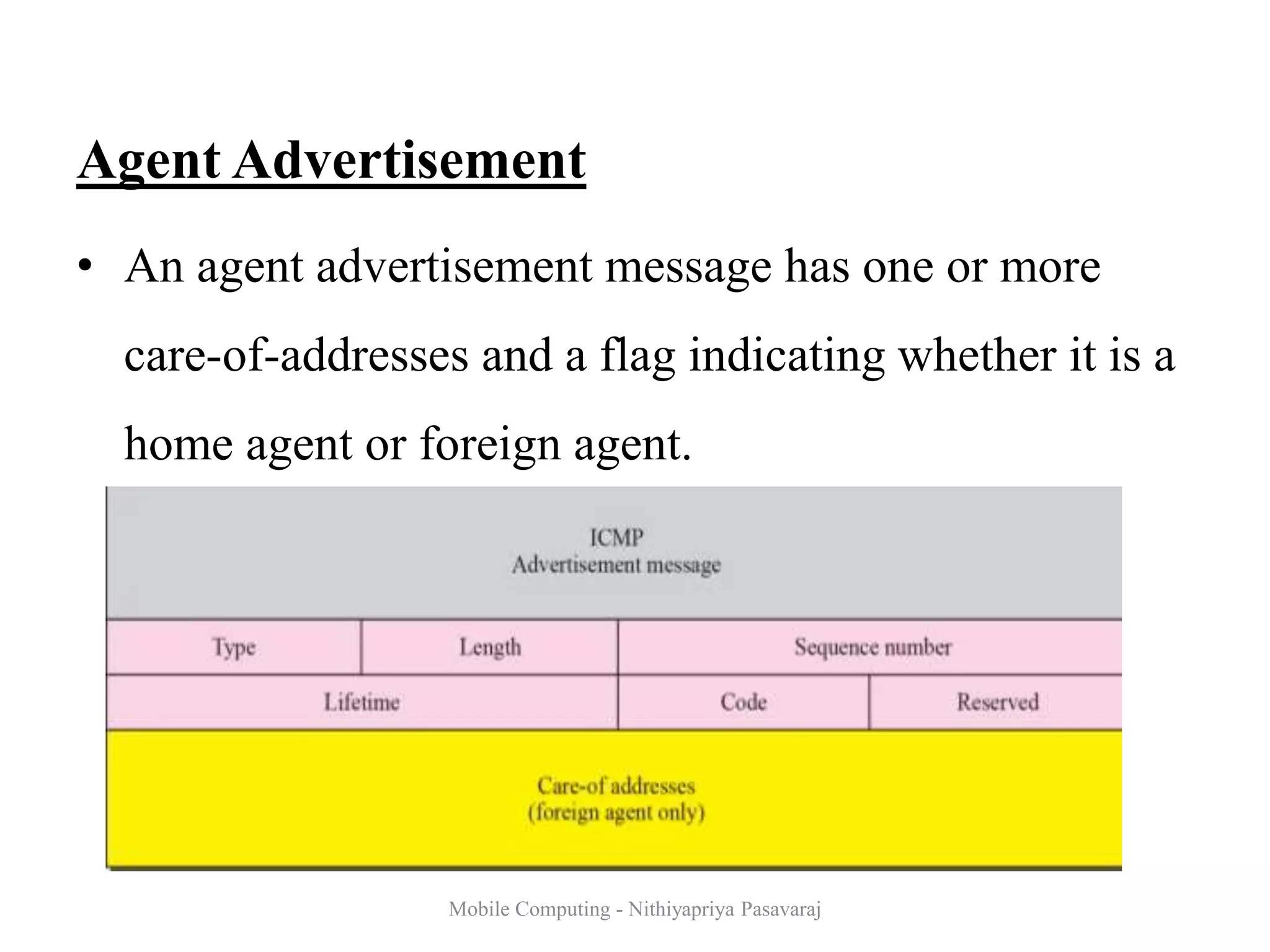 Key mechanism of mobile ip | PPSX
