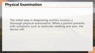 Key Medical Examinations for Detecting Orchitis Symptoms.pptx