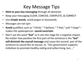 Key message development | PDF