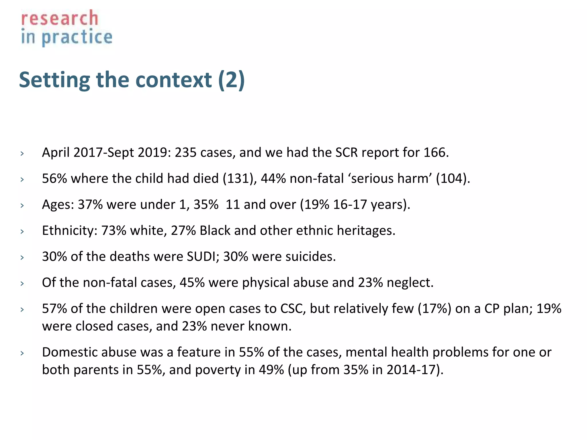 Key messages from the final review of SCRs 2017-19.ppt