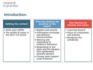 Key messages from the final review of SCRs 2017-19.ppt