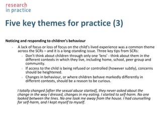 Key messages from the final review of SCRs 2017-19.ppt