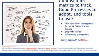 Key metrics and process in cyber security case scenario | PPTX