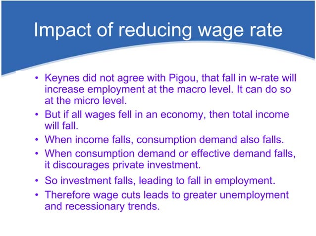 Keynes and critique of neo classical model | PPSX | Personal Investing ...