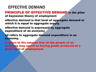 Keynesian-Economics.pptx aggregate demand and supply | PPTX