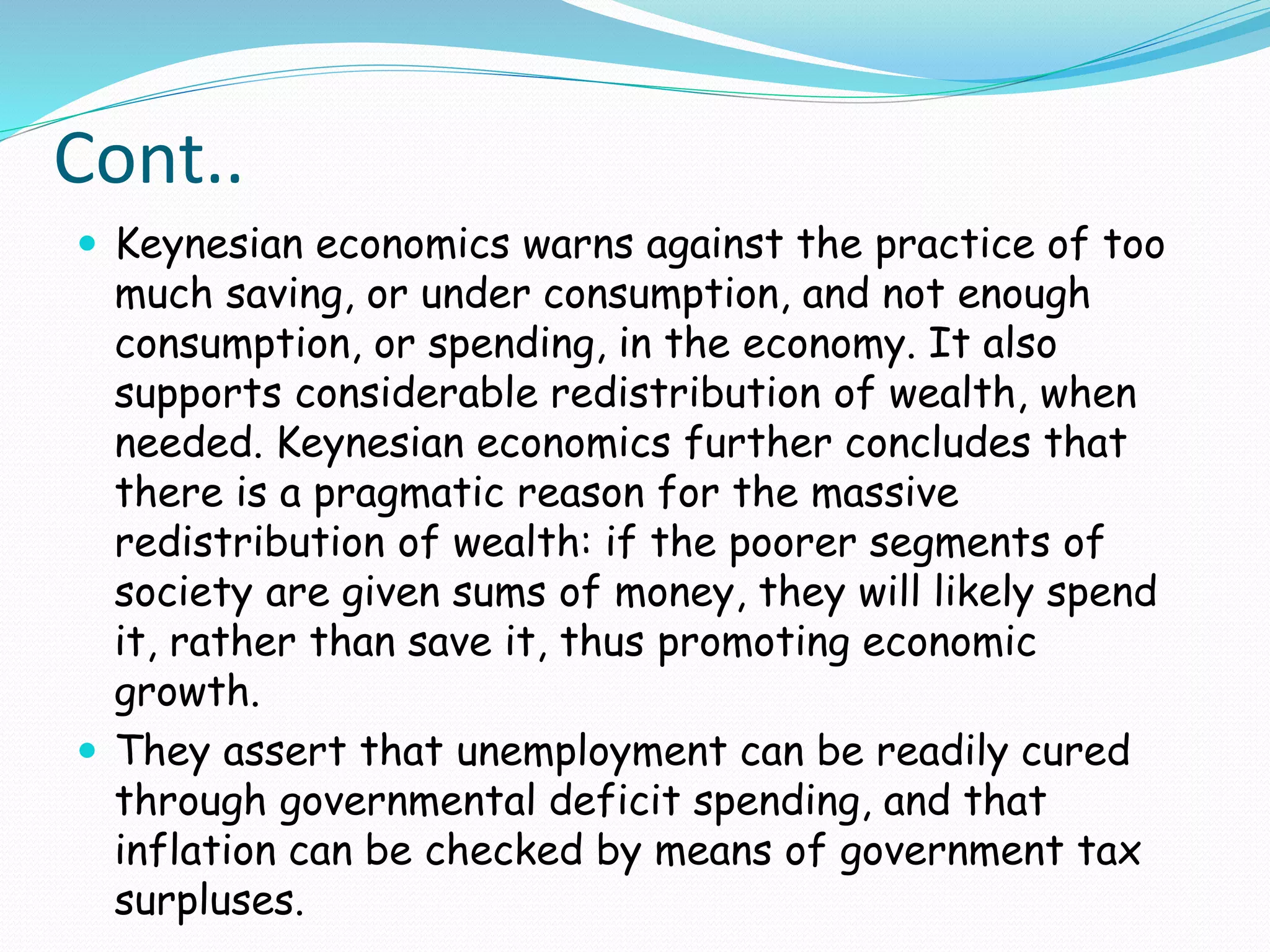 Keynesian economics | PPTX