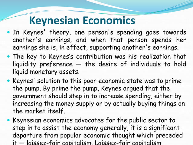 Keynesian economics | PPTX