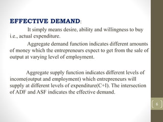 Keynesian economics | PPTX