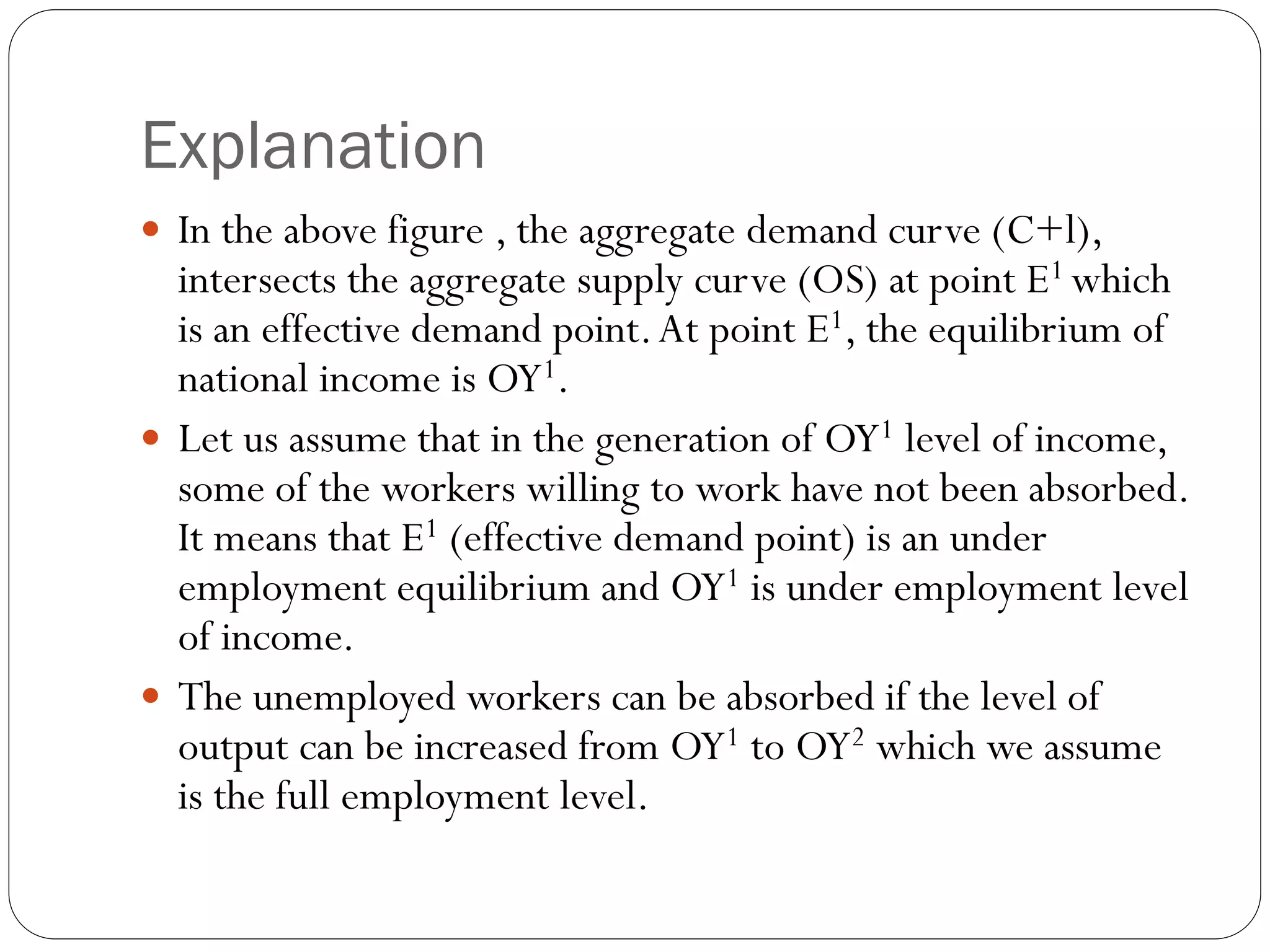 Keynesian theory of income determination | PPTX