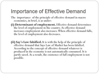 Keynesian theory of income determination | PPTX