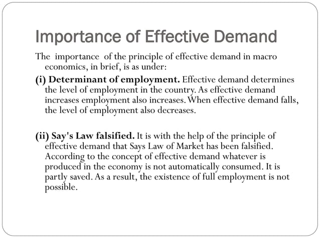 Keynesian theory of income determination | PPTX | Economy | Business ...