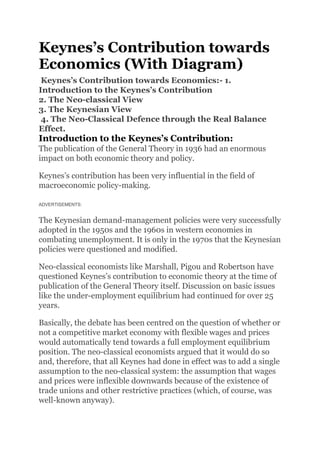 Keynes Theory of employment..docx