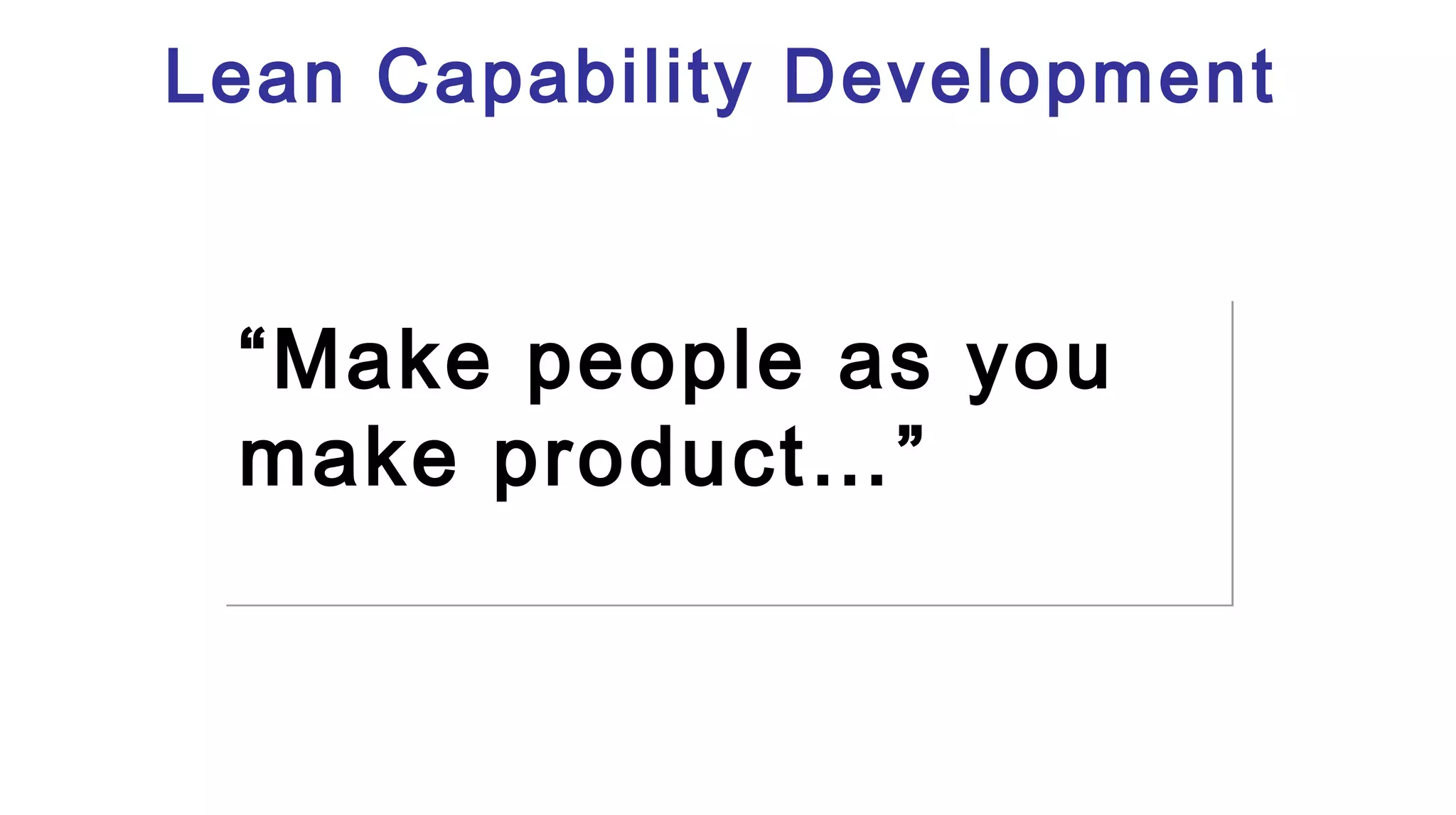 Lean Transformation Model | PPT