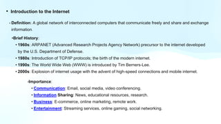 Introduction To Internet and Applications.pptx