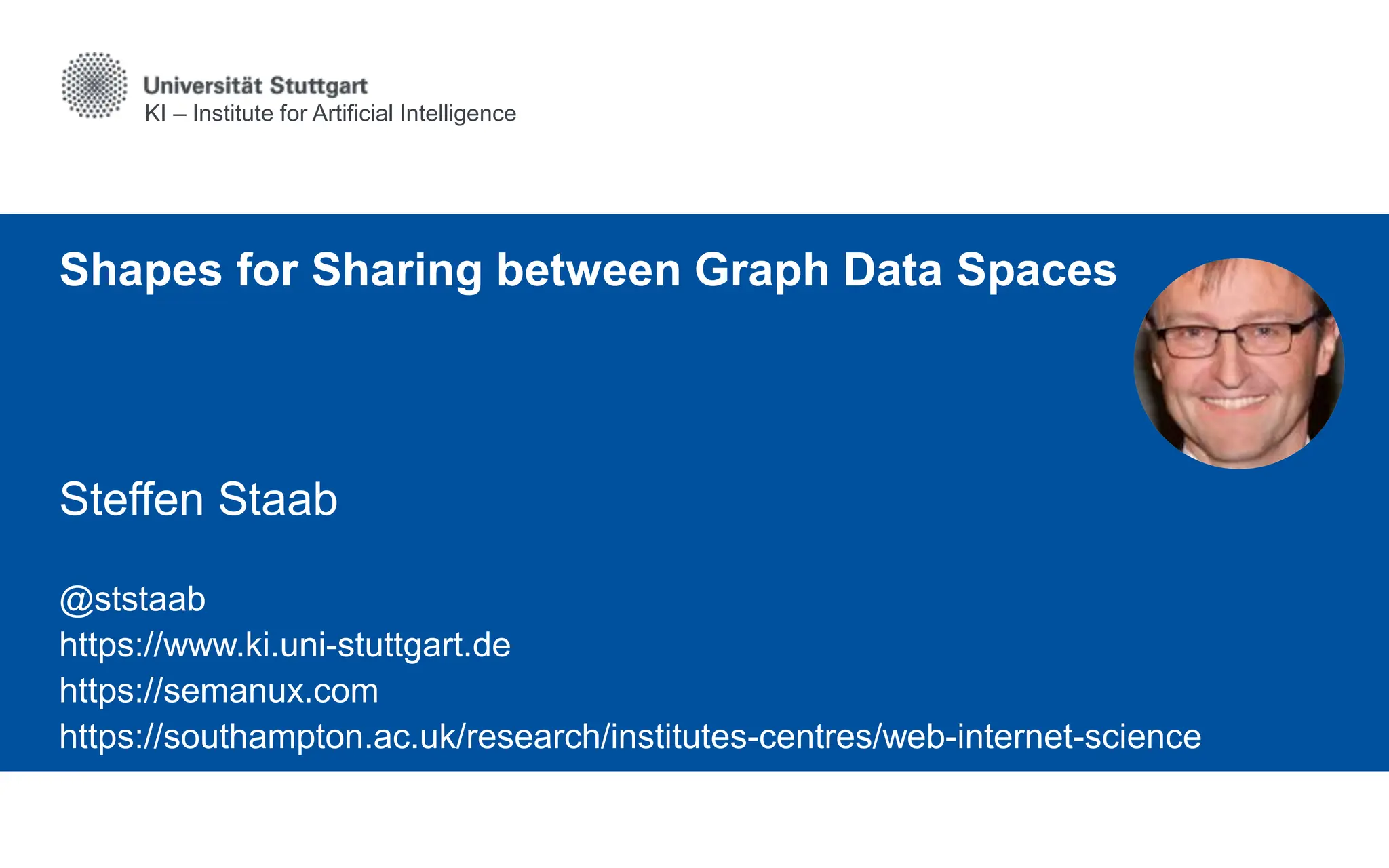 Shapes for Sharing between Graph Data Spaces - and Epistemic Querying of RDF-Star | PPT