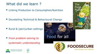 food systems in urbanizing world | PPT