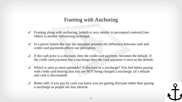 Effect of Framing - Secrets of Psychology -part 6 | PPT