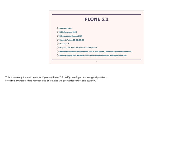 State of Plone 4 and 5 | PDF