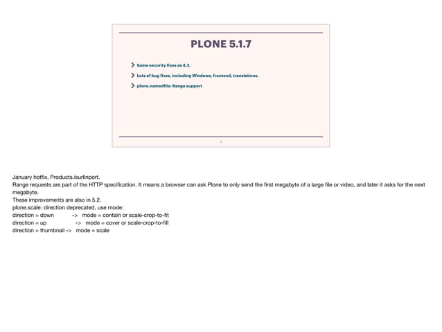 State of Plone 4 and 5 | PDF