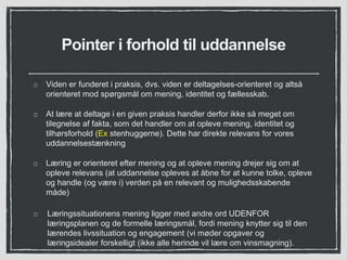 Praksisvendingen, av Peter Busch Jensen | PPTX