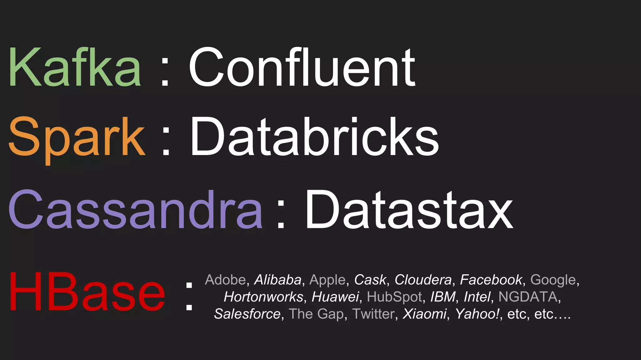 Keynote: The Future of Apache HBase | PPT