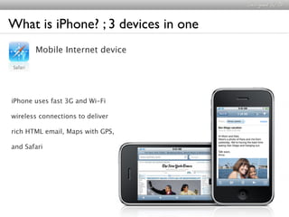 the impact of iPhone on Korean mobile communication business. | PPT
