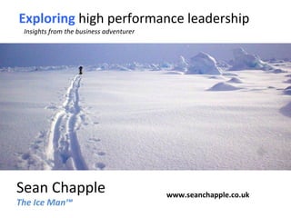 Exploring High Performance Leadership | PPT