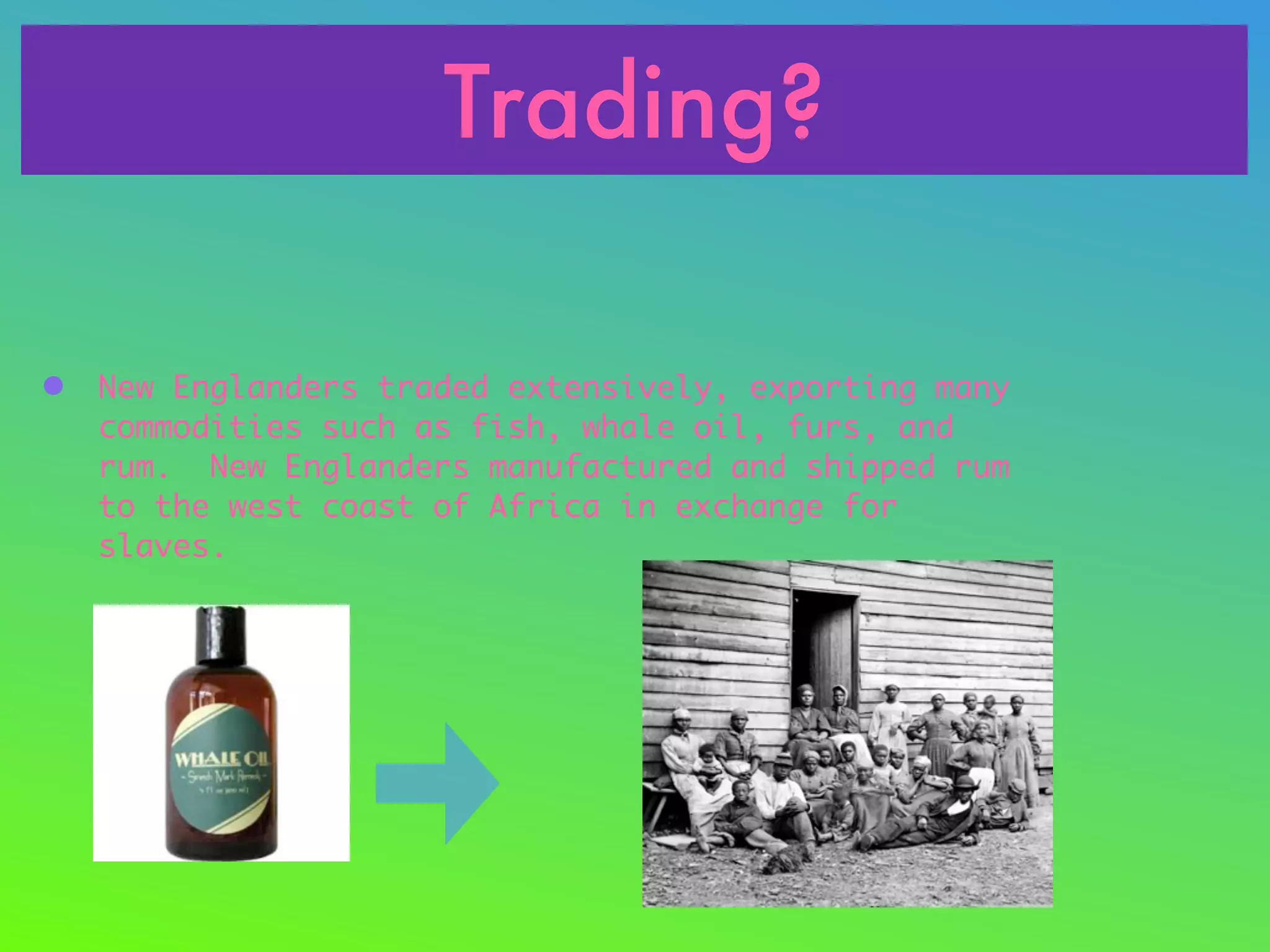 Keynote for triangle trade | KEY
