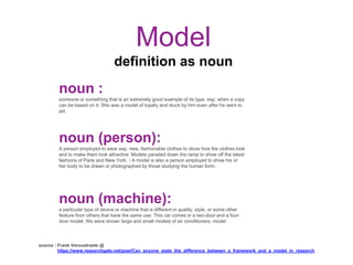 Model / Framework | PPT