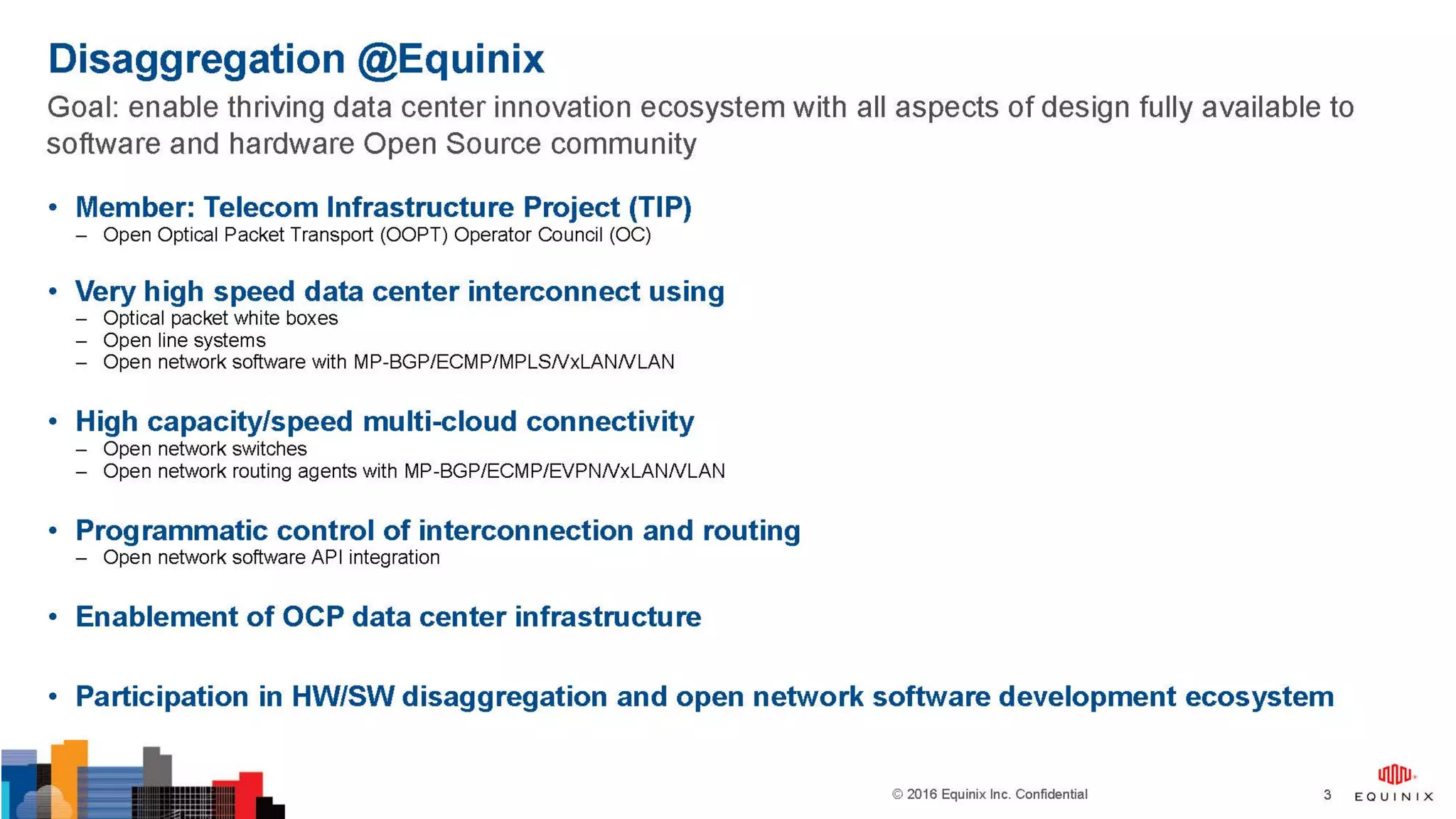 Disaggregation @Equinix | PDF