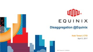 Disaggregation @Equinix | PDF