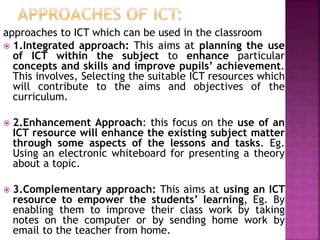 Use of ICT in Teacher Education | PPTX