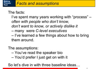 [Process Day 2011] Alec Sharp – Making Process Real Engaging the CXOs ...