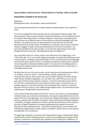 Reimagining Learning in the Digital Era | PDF | Education industry ...