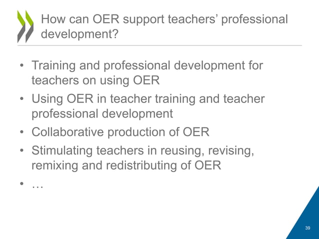 OER and the innovation of learning | PPT