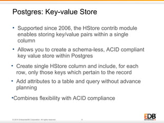Postgres for the Future | PPT
